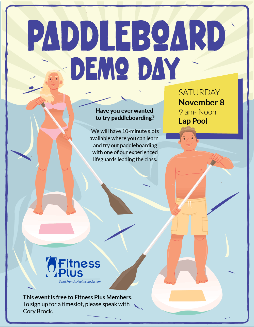 Events Venue: Fitness Plus Lap Pool - Saint Francis Healthcare System